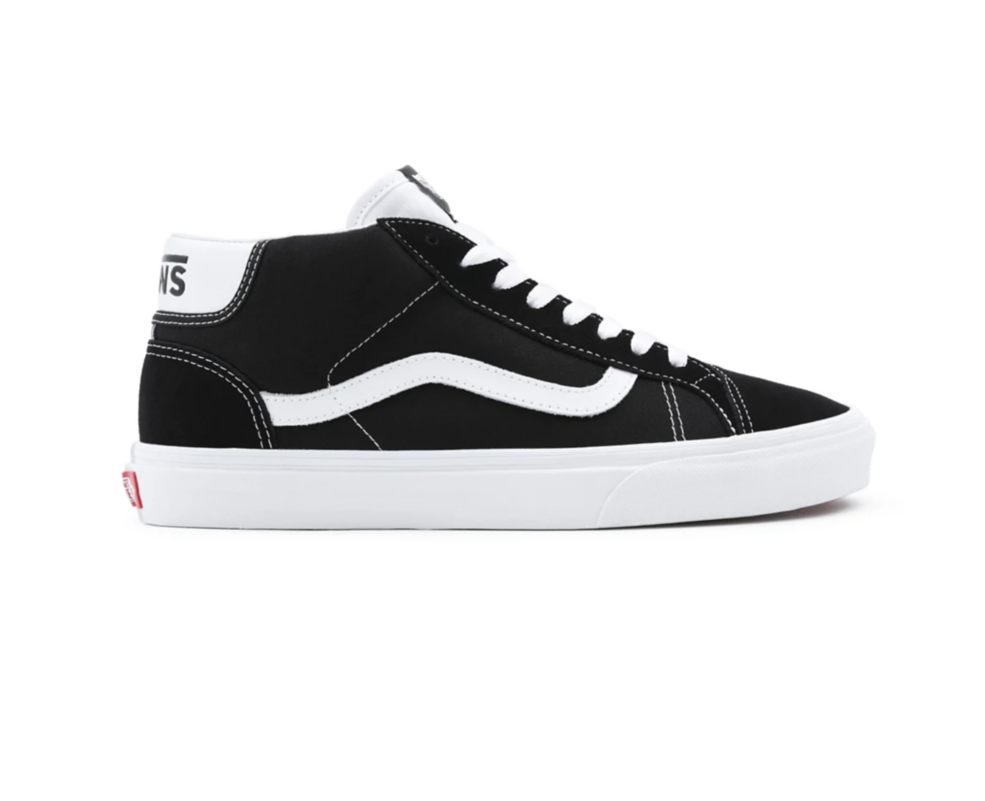 Vans Mid Skool 37/Black/White - Midway Surf