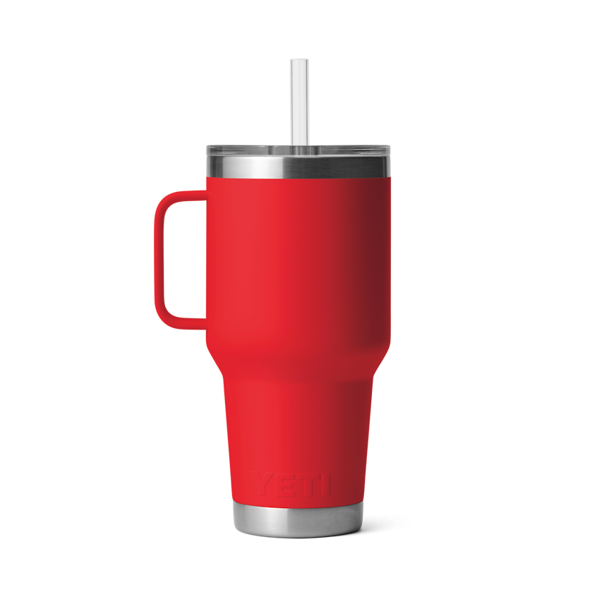 Yeti Rambler 25oz Straw Mug/Rescue Red - Midway Surf